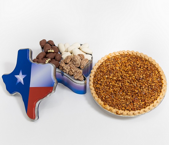 PIE GIFT COMBO 11- TEXAS SHAPE STATE OF TEXAS
